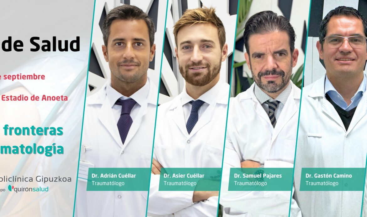 Nuevas fronteras en Traumatología: Policlínica Gipuzkoa organiza una charla abierta sobre las ...